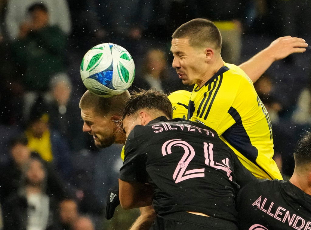 MLS: Fudbaleri Nešvila pobedili Inter iz Majamija i izjednačili na 1:1 u seriji - Tanjug